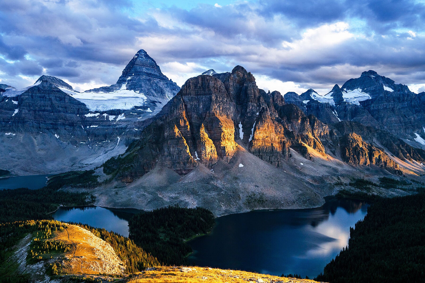 Nublet Overlook, Assiniboine Provincial Park, BC – Basin and Range